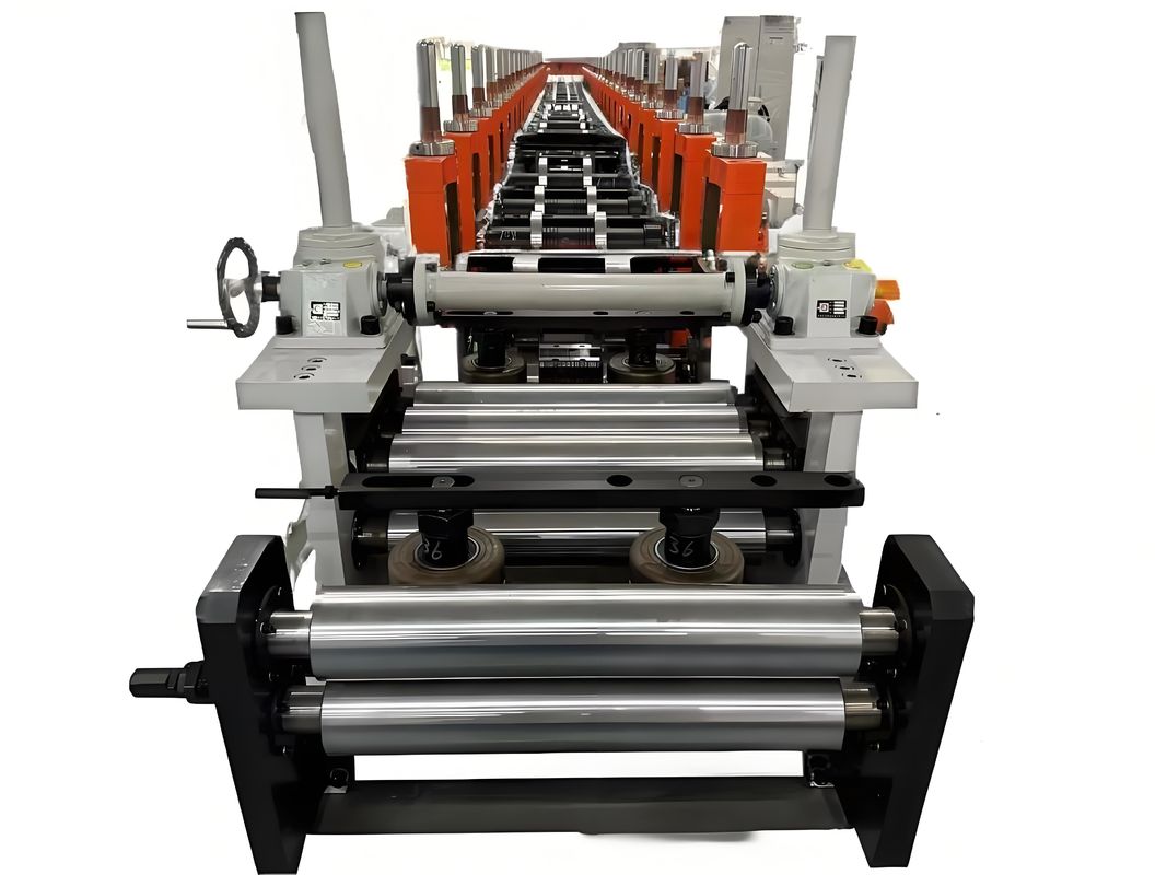 7.5KW Kabel Tray Roll Forming Machine Produksi Line Untuk Bangunan ...
